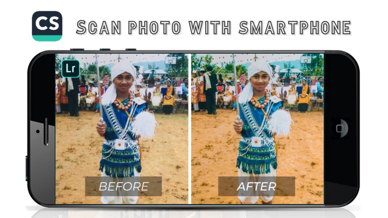 SCAN old Photograph using SMARTPHONE and convert it into digital image ...
