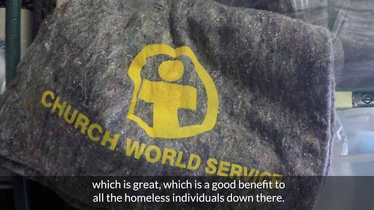 CWS Blankets provide warmth on cool San Diego nights - YouTube