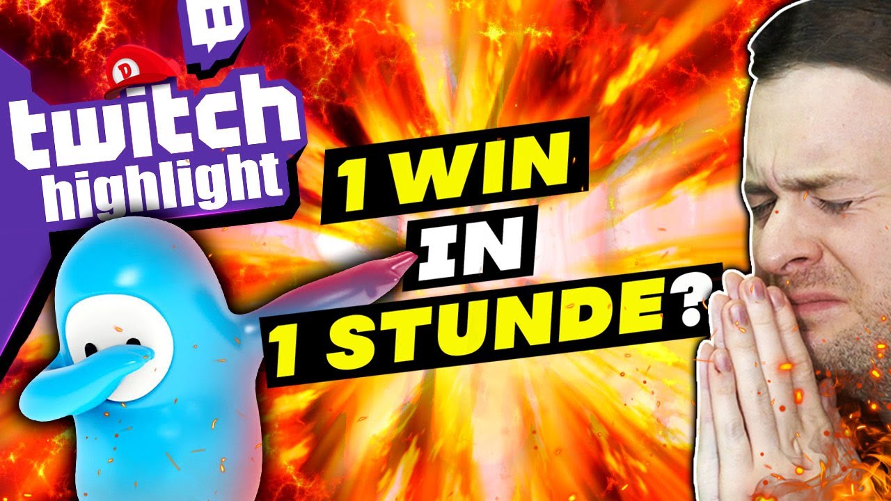 1 WIN in 1 STUNDE? 👑 Fall Guys Challenge | Best Of Domtendo - YouTube