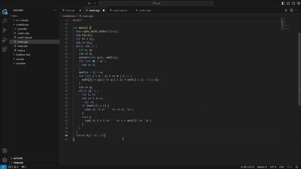 D Find The Different Ones Codeforces Round 923 Div 3 Codeforces Solution Youtube