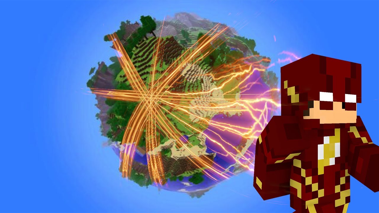 Minecraft The Flash Mod Rebirth Episode 5 Exploring The World - YouTube