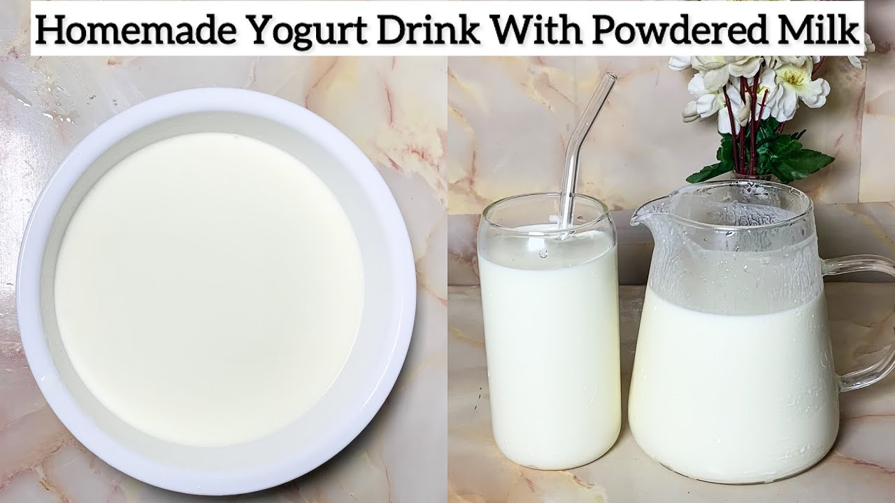 Make YOGURT from POWDERED MILK-LEMON/For Beginners from Scratch (The ...