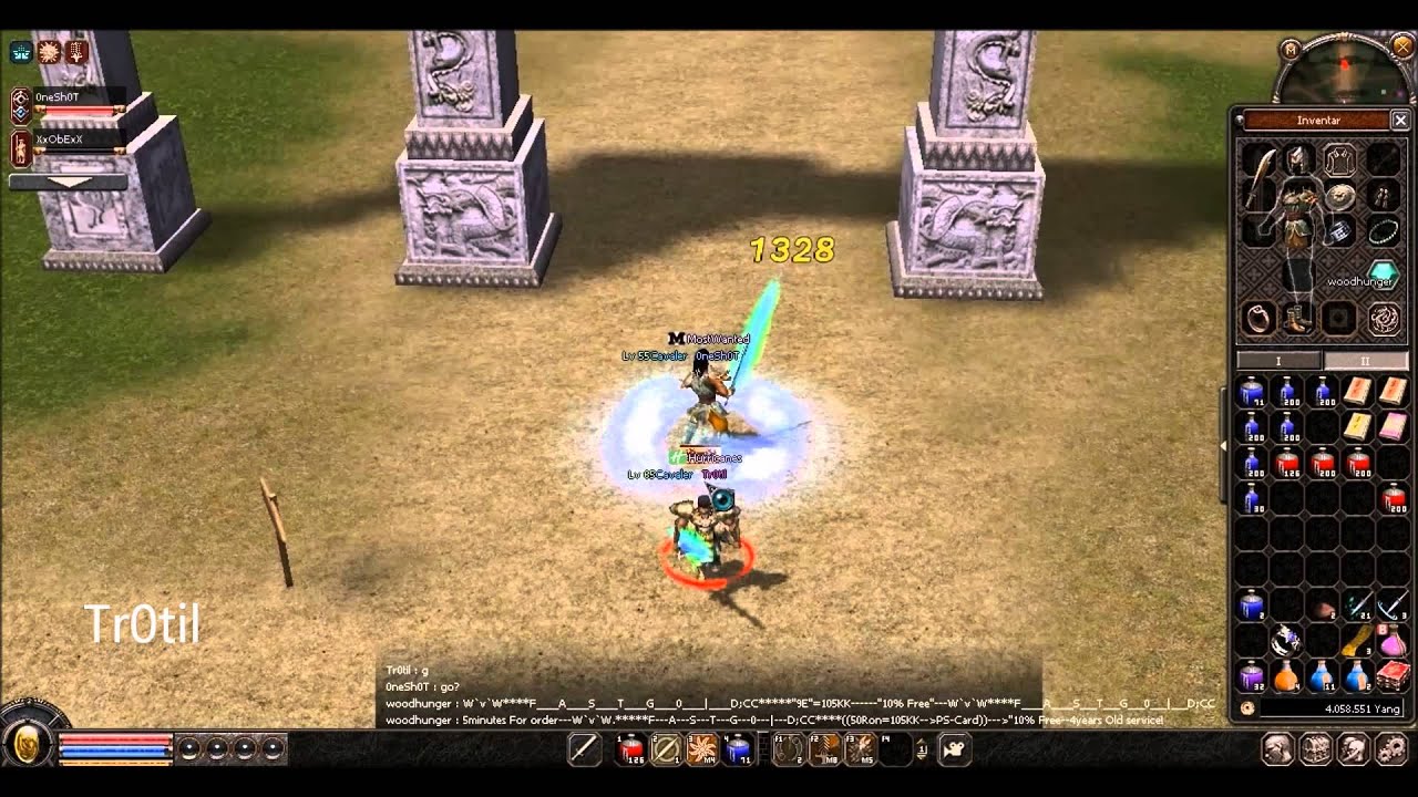 Metin2.ro Hydra 0n3Sh0T pvp - YouTube