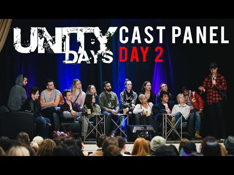 "The 100" Cast panel in Unity Days 2020 (live of the100fp_) Day 2 - YouTube