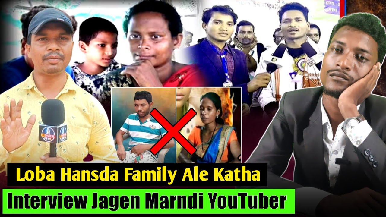 Laba Hansda Family Yag Ale Kata || Interview Youtuber Jagen Marndi ...