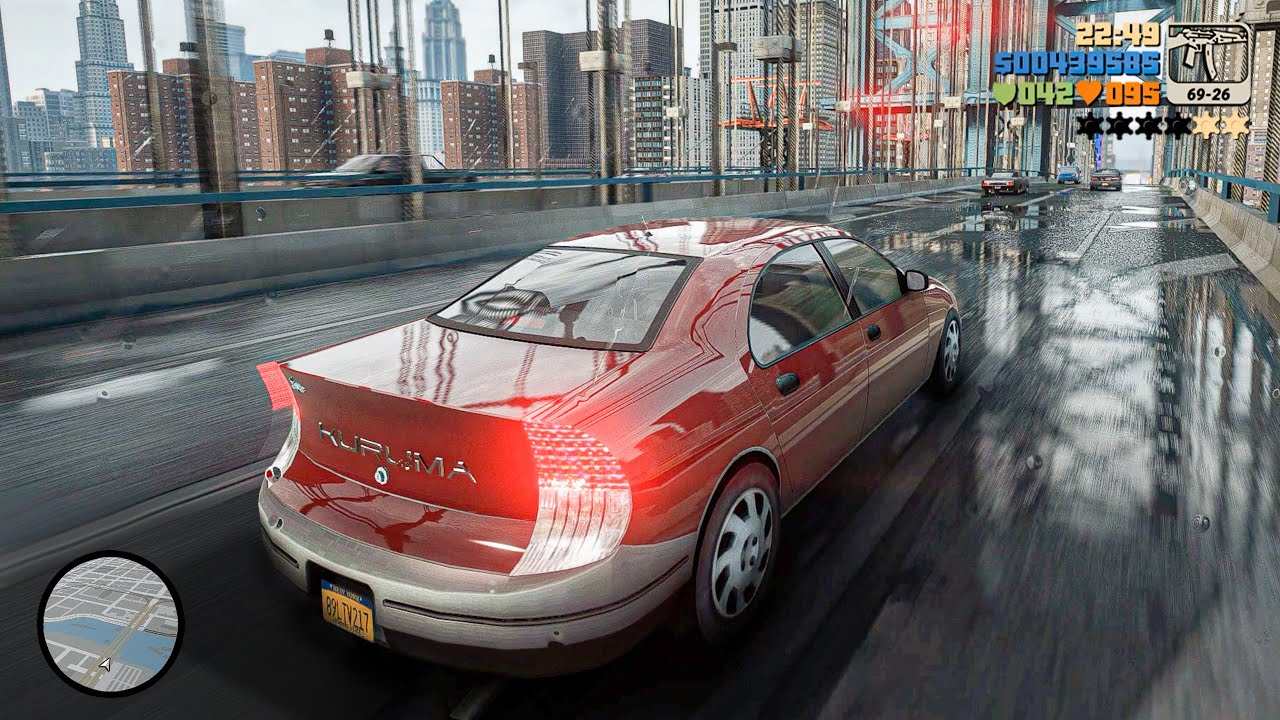 GTA 3 Remastered 2022 RAW Gameplay! Next-Gen Ray Tracing Graphics on ...