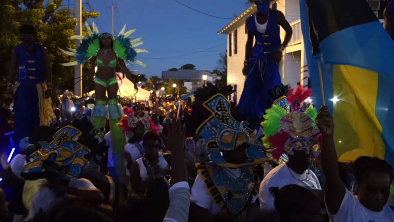 Junkanoo Parade at Key West Goombay Festival 2016 - YouTube