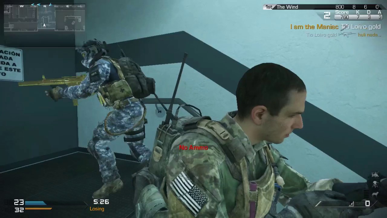 Cod Ghosts Multiplayer - Mapa Sovereign - YouTube