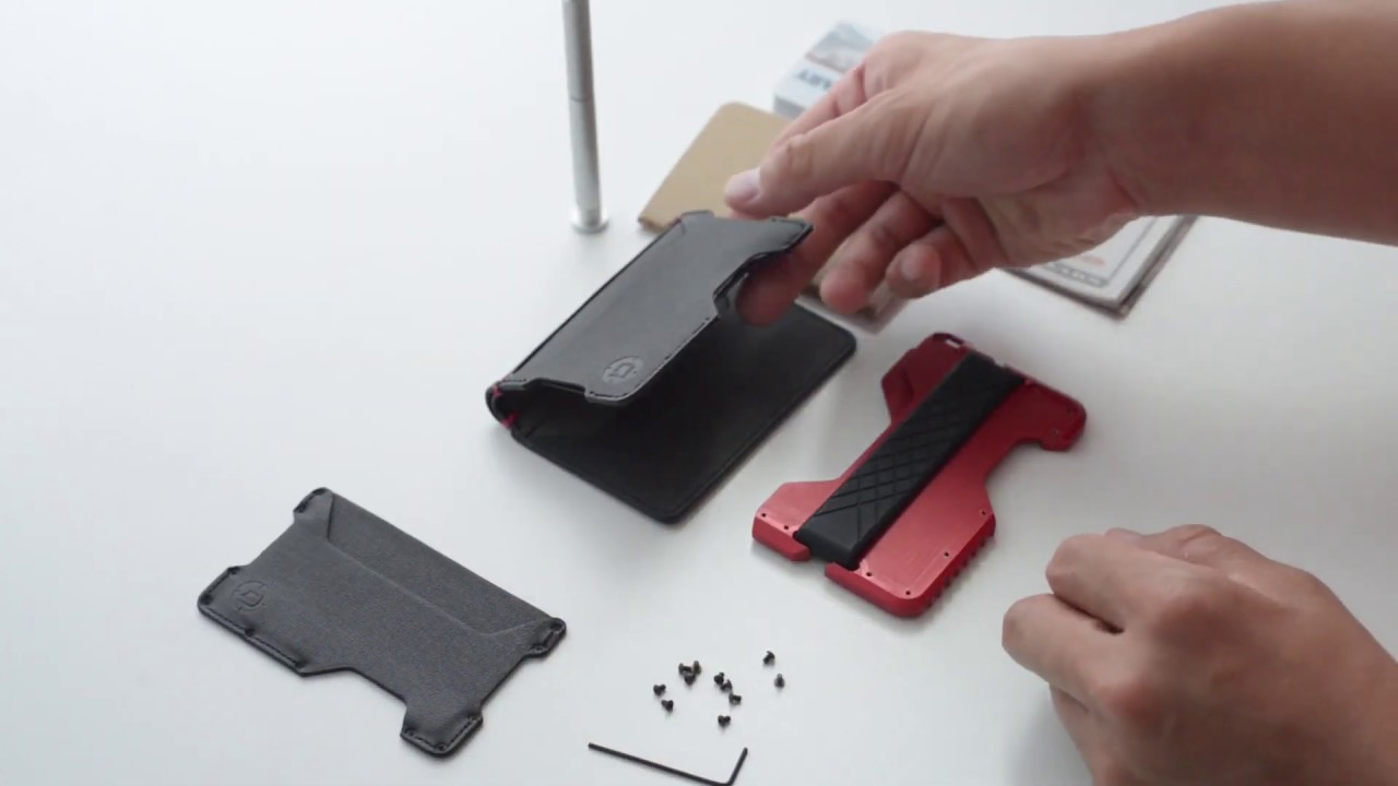 Dango DTEX 3 POCKET BIFOLD & PEN CAVITY | conversion kit - YouTube