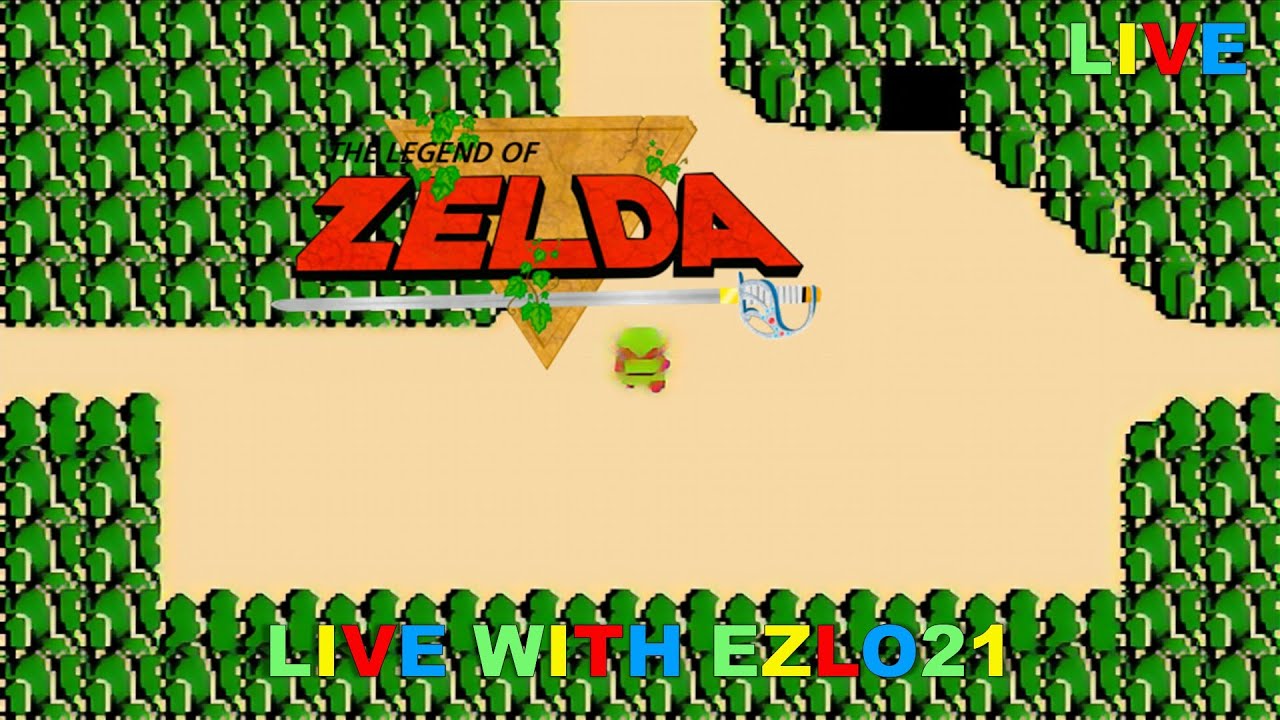Reversed Hyrule: Legend of Zelda (NES) Mirror Mode! #shorts | Live With ...