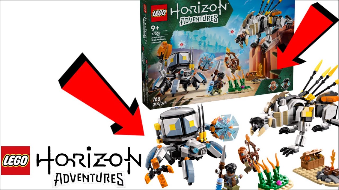 NEW LEGO HORIZON ADVENTURES SET REVEALED!! - YouTube