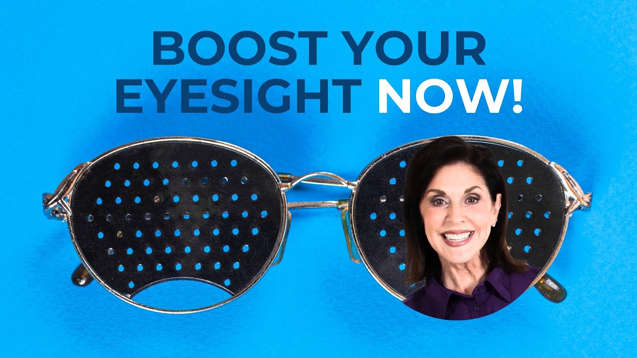 Boost Your Eyesight with this Amazing Tool [Pinhole Glasses] - YouTube