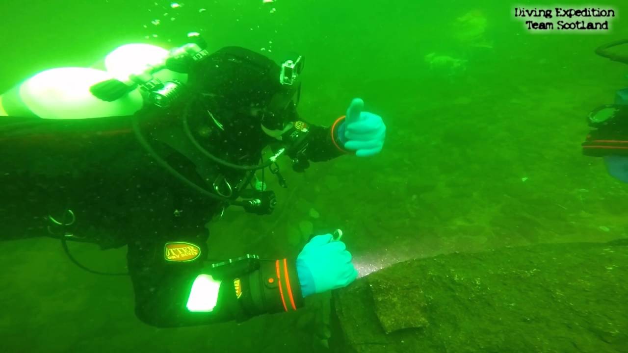 diving Boddam, quarry, Aberdeenshire, Polish Diving Scotland - YouTube