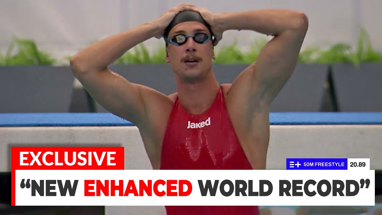 The Fastest 50m Freestyle EVER (20.89) at the Enhanced Games - YouTube