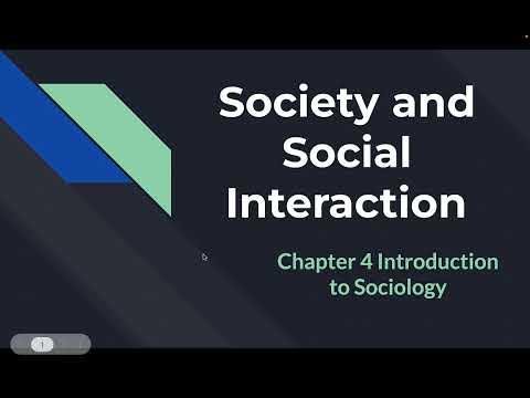 Chapter 4 Introduction to Sociology - YouTube