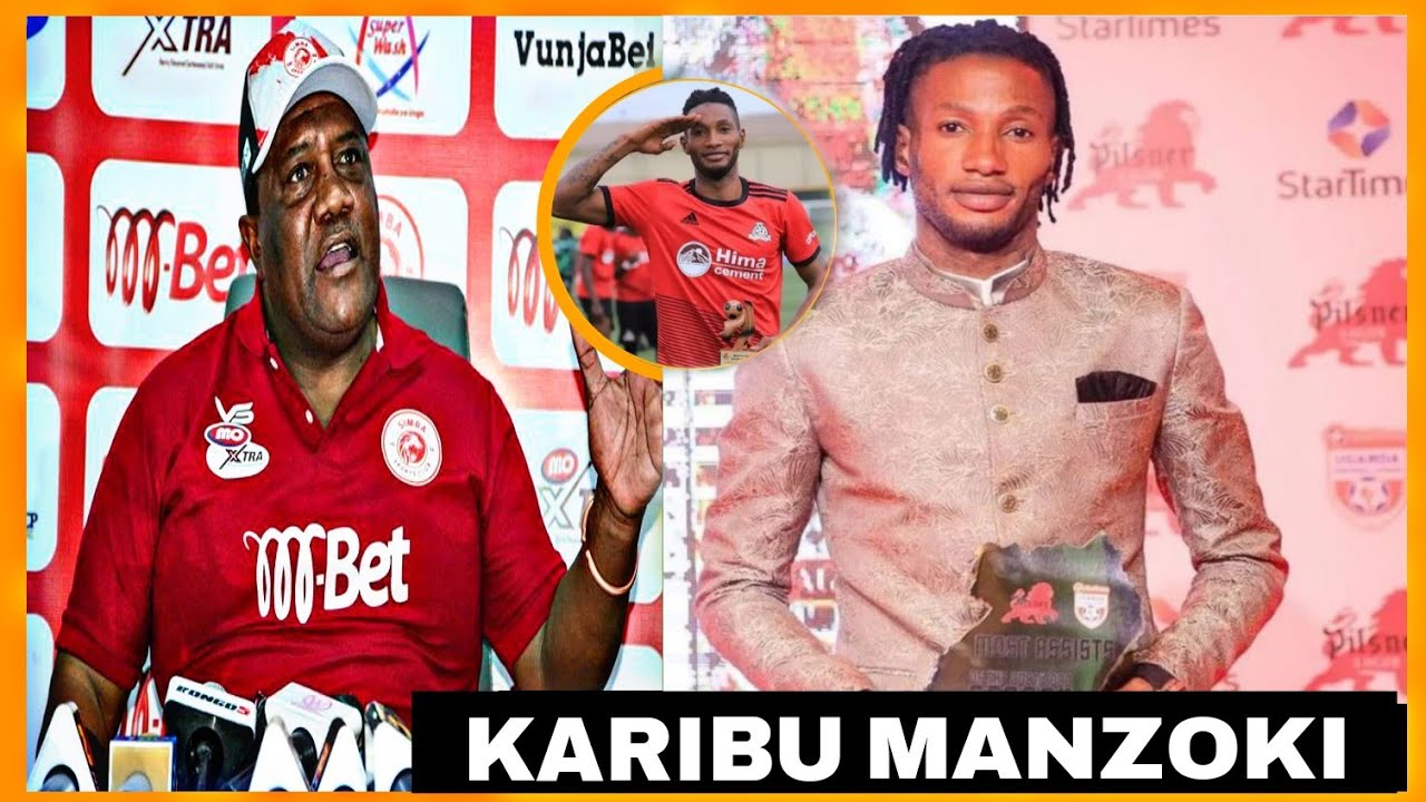 🔴Simba washusha straika wanguvu Cesar MANZOKI baada ya kumaliza Mkataba ...