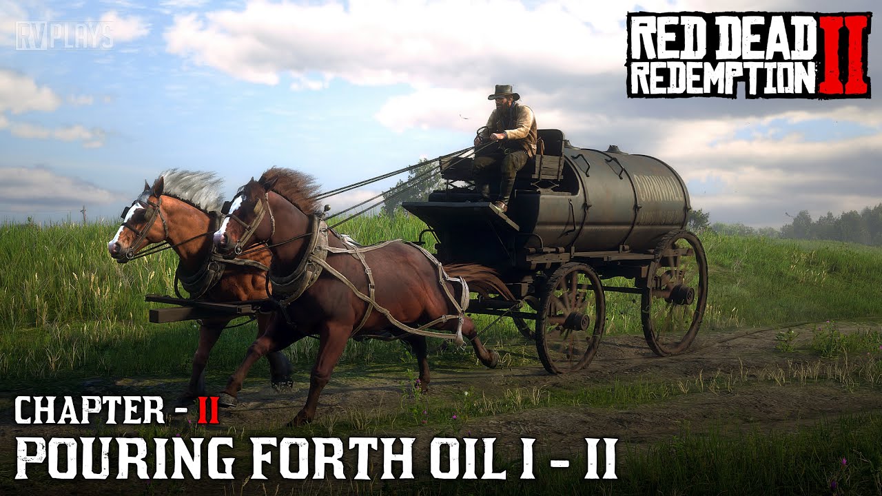 Red Dead Redemption 2 : Pouring Forth Oil – II (PS5 Gameplay) - YouTube