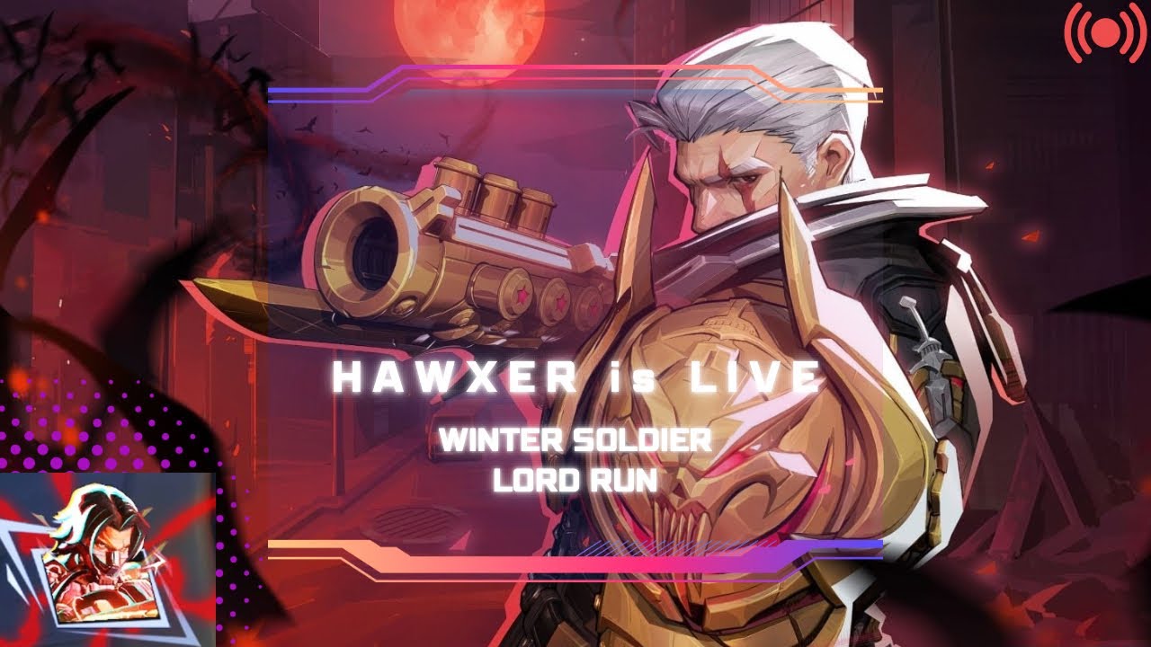 LIVE🔴 Winter Soldier Lord Run | Marvel RIVALS | HawxerIsLive - YouTube