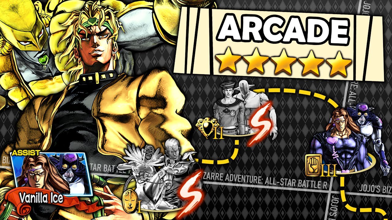 DIO - S RANK ONLY Arcade Mode (5★) - JoJo’s Bizarre Adventure: All-Star ...