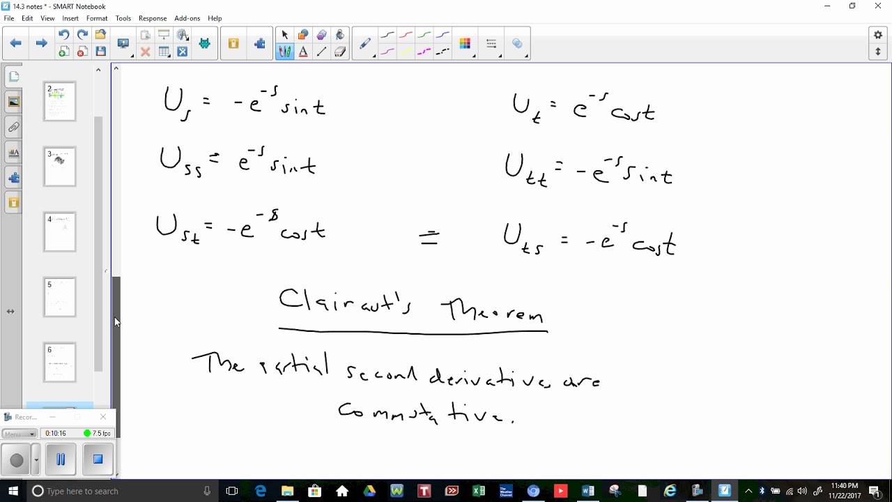 14 3 Partial Derivatives Video 3 - YouTube