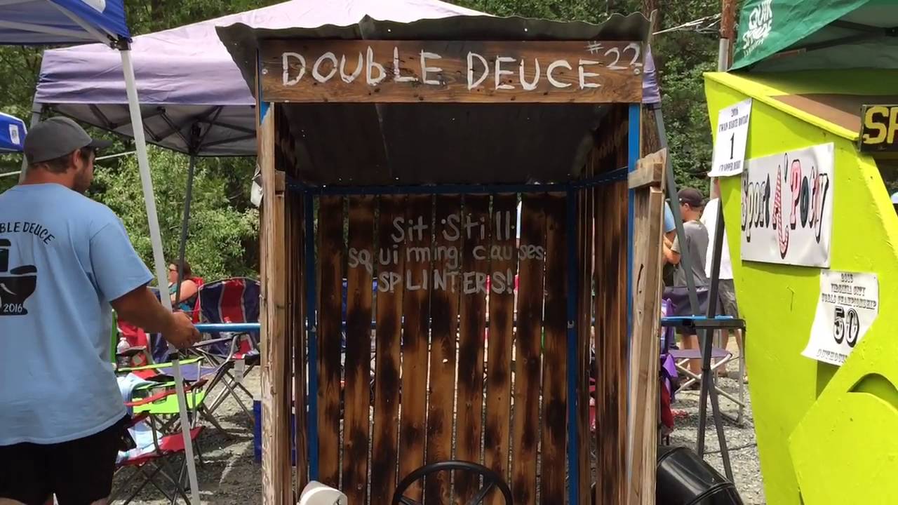 Twain Harte Royal Flush Crapper Derby - YouTube