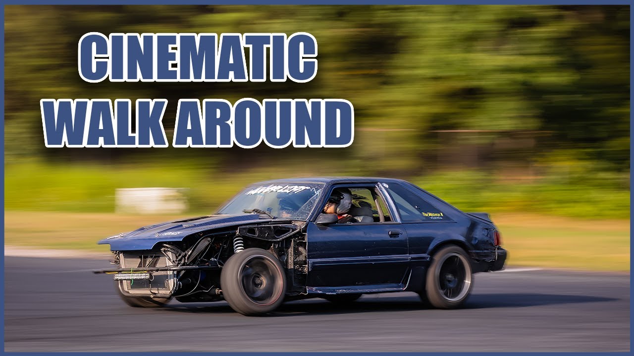 FORD MUSTANG FOXBODY DRIFT CAR - Cinematic Walk Around - YouTube