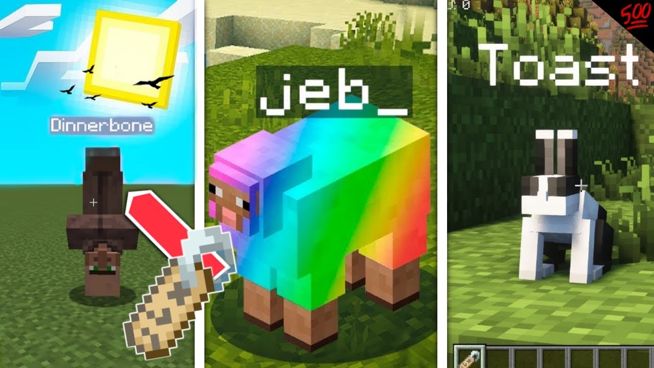 كل الخدع الموجوة في name tage يلي لازم تعرفها ⚒️ | minecraft ⏳🔍 - YouTube