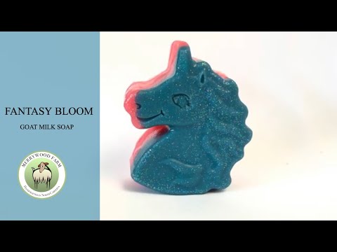 FANTASY BLOOM  | Making Cold Process Soap | Merrywood Farm Soaps