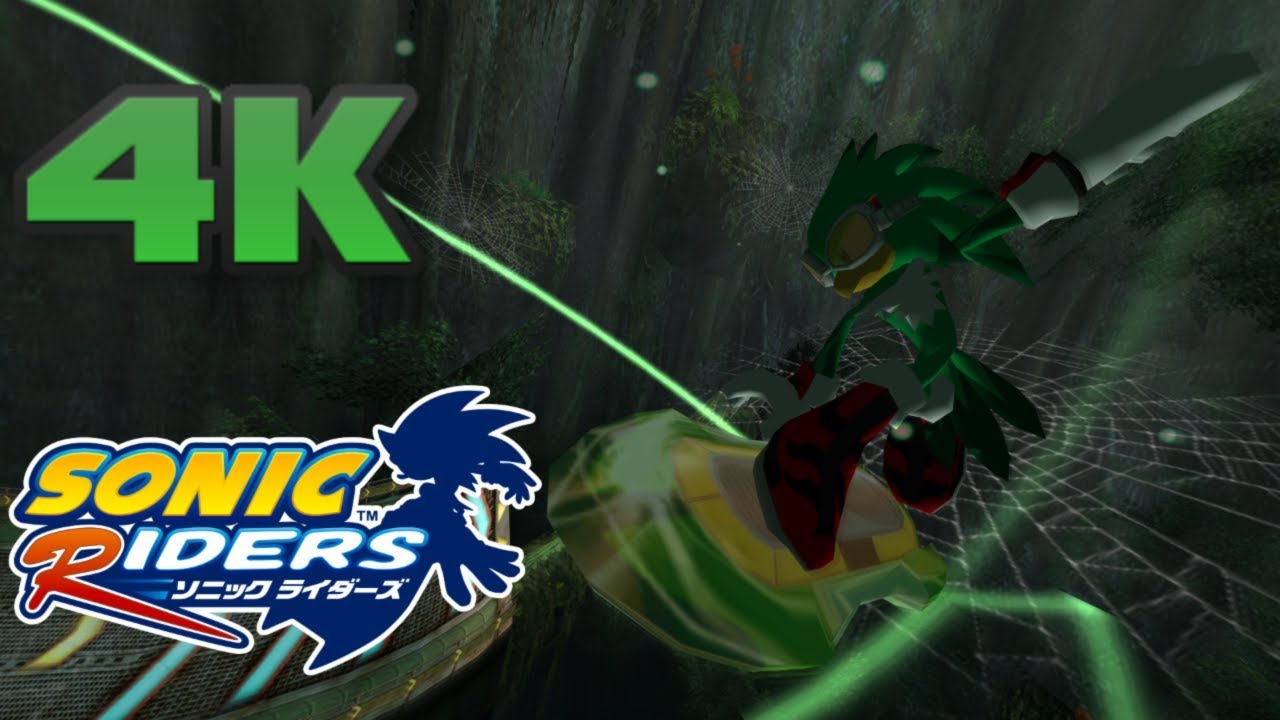 Sonic Riders - Green Cave (Jet) [HD 4K 60FPS] - YouTube