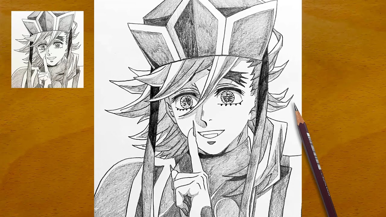 How to Draw Doma from Demon Slayer || Upper Moon Two Demon Slayer ...