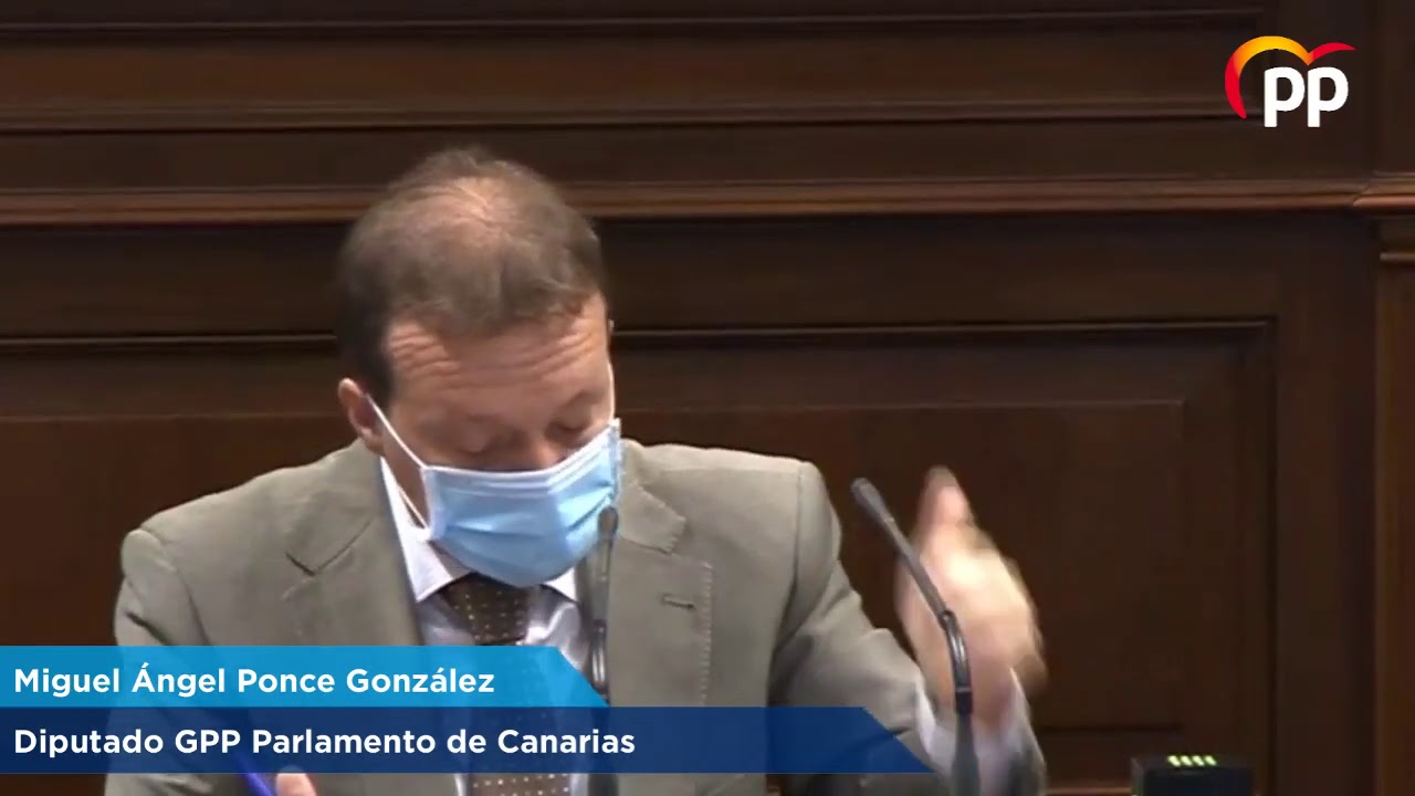 Migue Ángel Ponce en la segunda intervencion en la comparecencia al ...