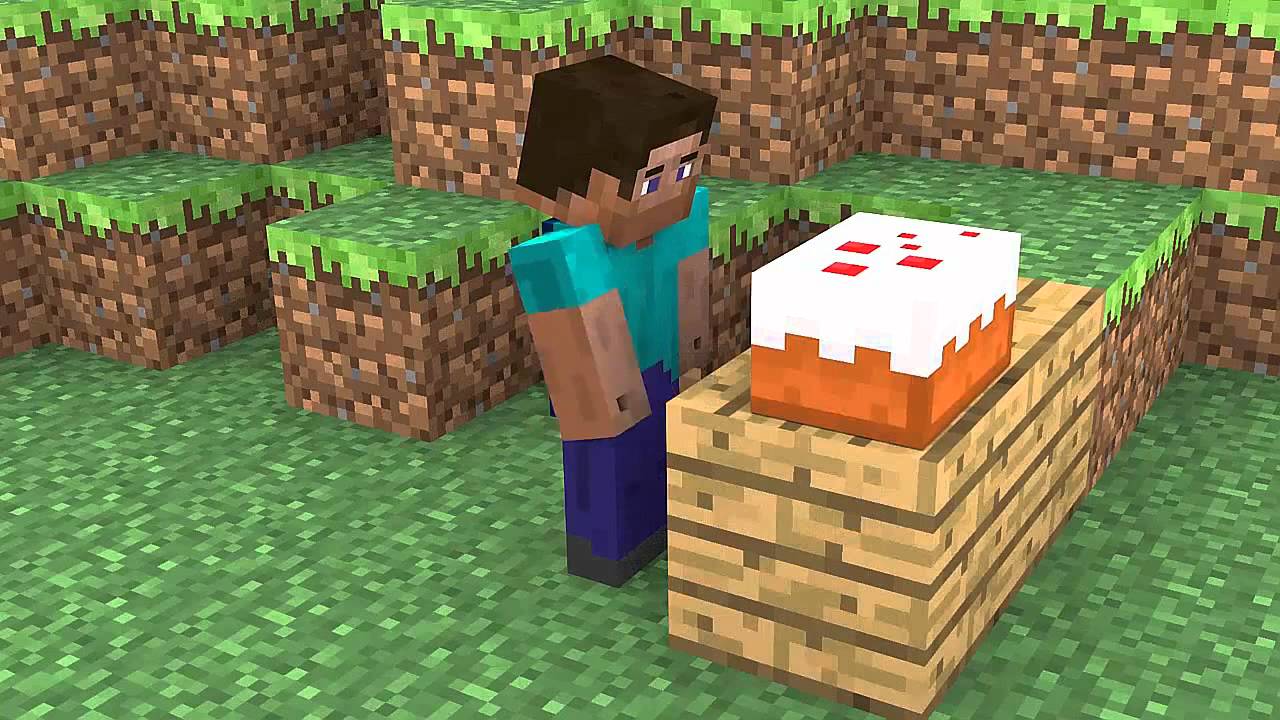 Eating Steve - 1 hour [Minecraft Animation] - YouTube