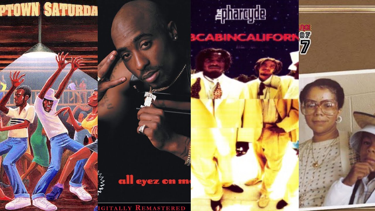 Hip hop/rap samples of the 1990s (part 4) - YouTube