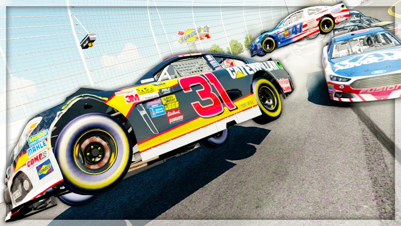 THIS VIDEO IS SUPER EPIC BROS // NASCAR '15 Eliminator (sort of) Racing ...