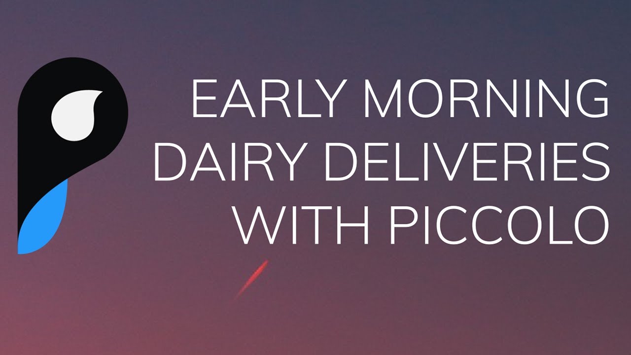 Piccolo delivers Fresh Milk and other Dairy products early in the ...