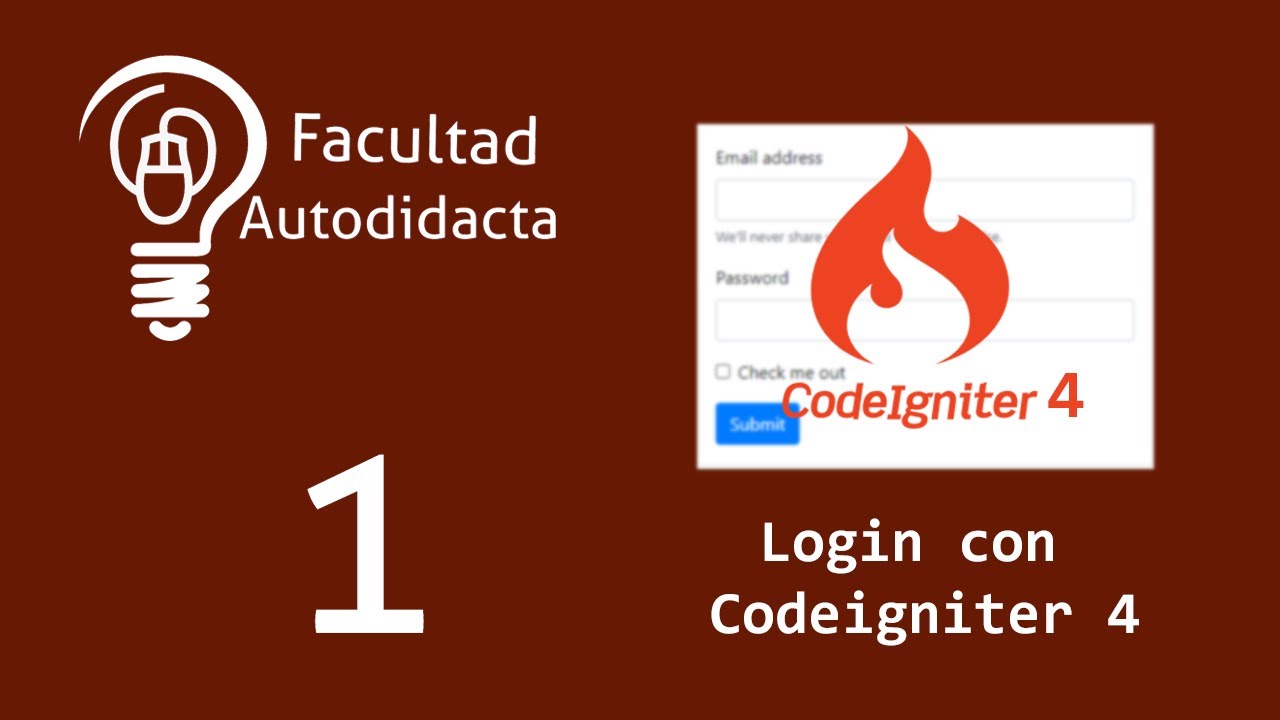 Login con Codeigniter 4 | Creación de vistas. Cap 1 - YouTube