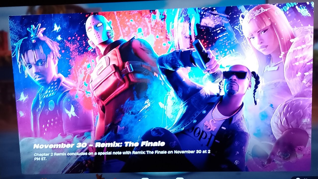 Live fortnite chapter 2 remix live event Countdown - YouTube