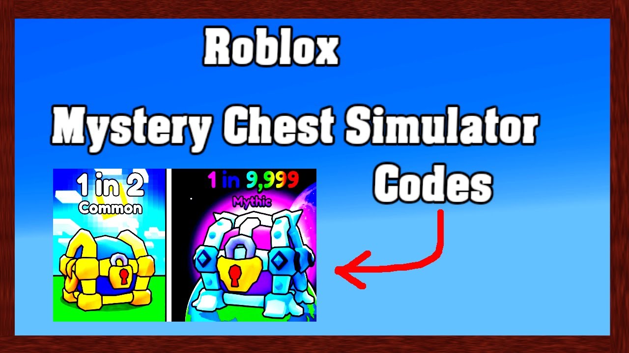 Roblox Mystery Chest Simulator Codes ! 😱 - YouTube
