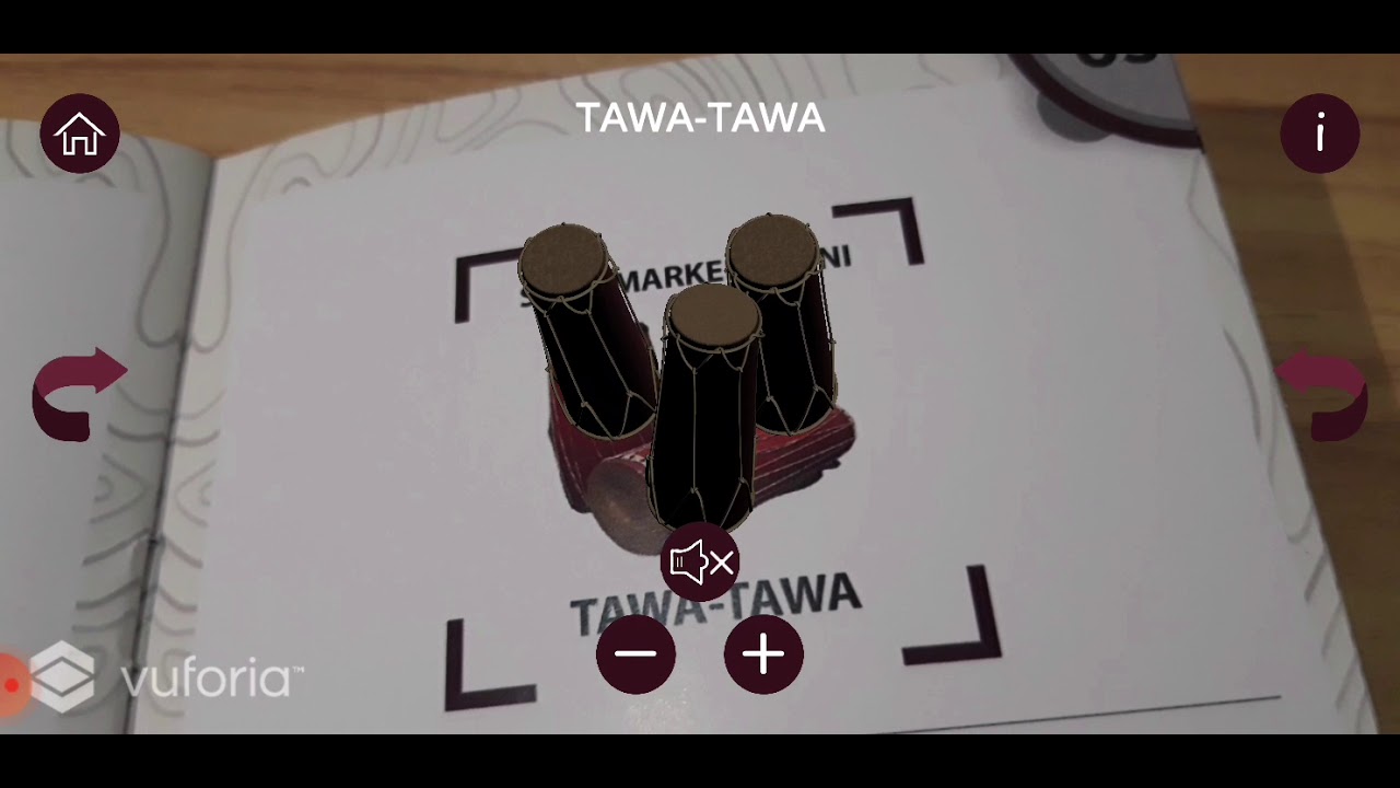 Demo Augmented Reality Book Pengenalan Alat Musik Tradisi Rudat Desa ...