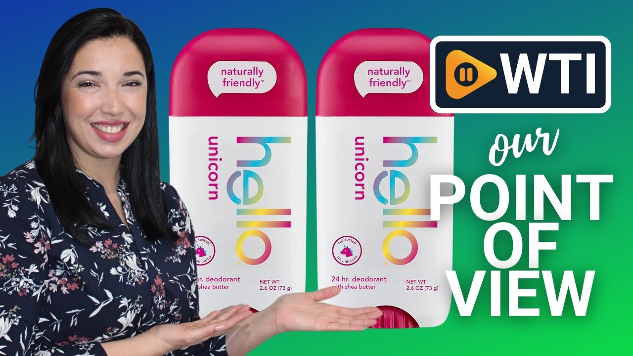 hello Unicorn Aluminum Free Deodorant | Our Point Of View - YouTube