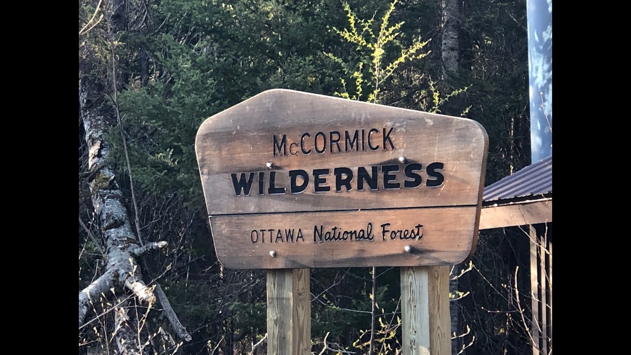 McCormick Wilderness - 1 night with wife - YouTube
