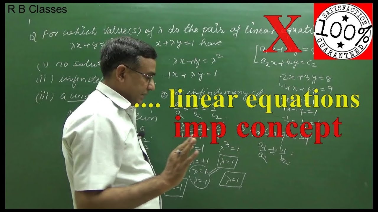 Class 10 Maths Find The Value Of Lambda Do The Pair Of Linear class-10-maths-find-the-value-of-lambda-do-the-pair-of-linear