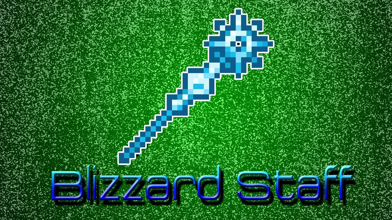 Terraria 1.2.2 ||| Blizzard Staff ||| Insane DPS! ||| - YouTube