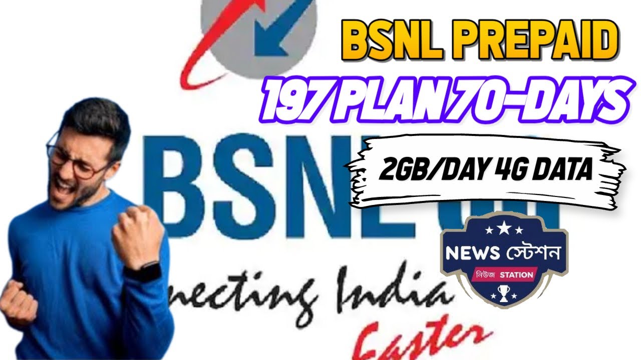 BSNL Prepaid Plans | Affordable Telecom Solutions | 197 Plan 70-days ...