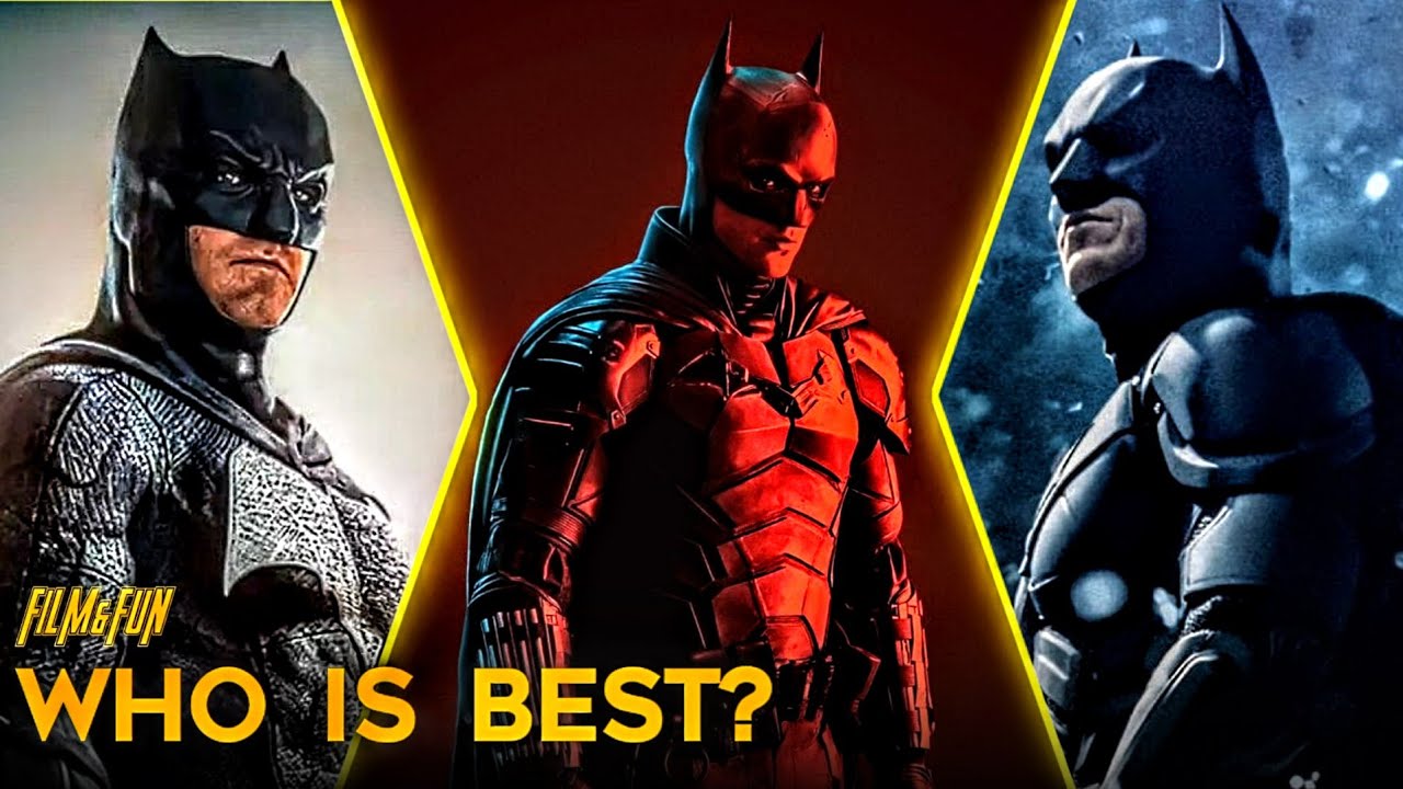Top 5 Best Live-Action Batman Ranked | film&fun. - YouTube