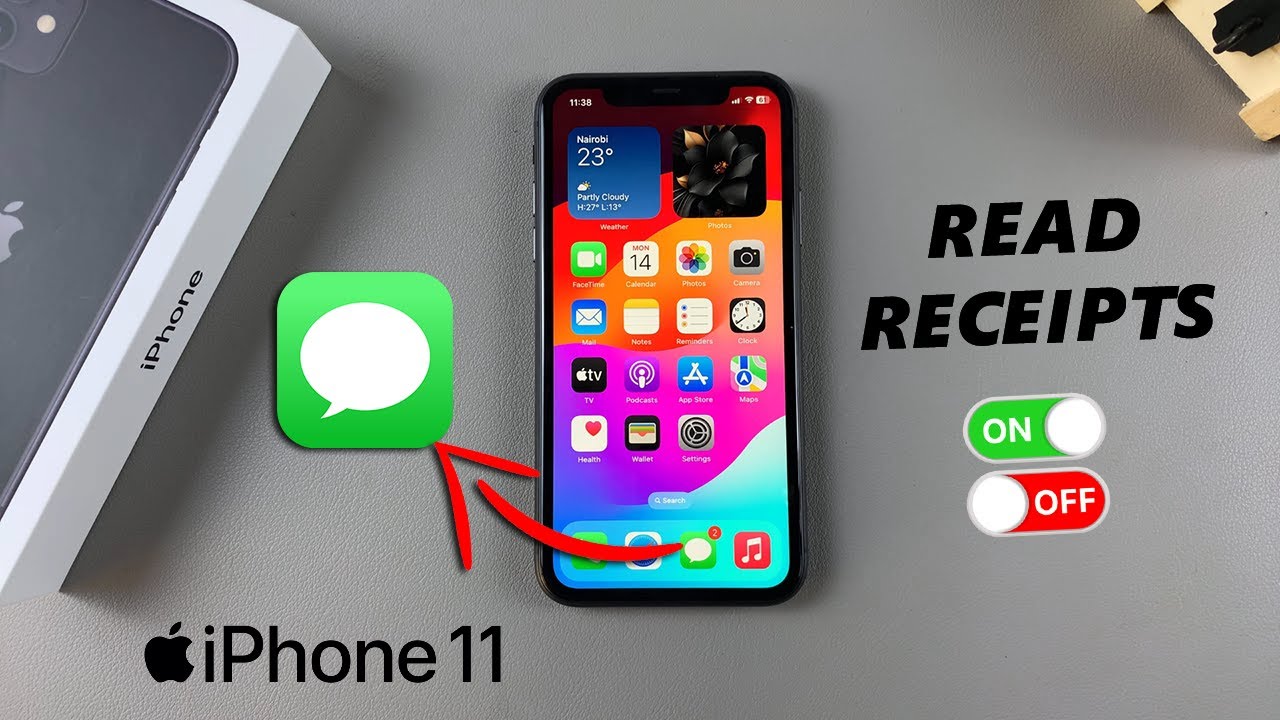 How To Turn Read Receipts For Messages ON / OFF On iPhone 11 - YouTube