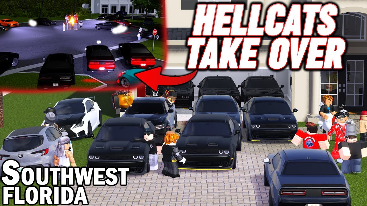 HELLCATS TAKE OVER SWFL... + SLIDE SLOW!!! || ROBLOX - Southwest ...