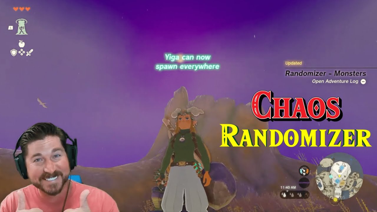 ⚡ 🤯 TOTK Max Randomizer = PURE CHAOS! | Hilarious Live Stream ...