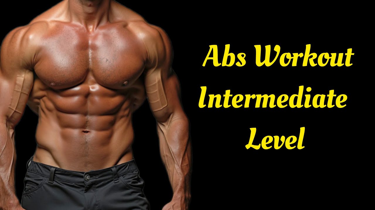 Abs Workout Intermediate Level With Timer - YouTube