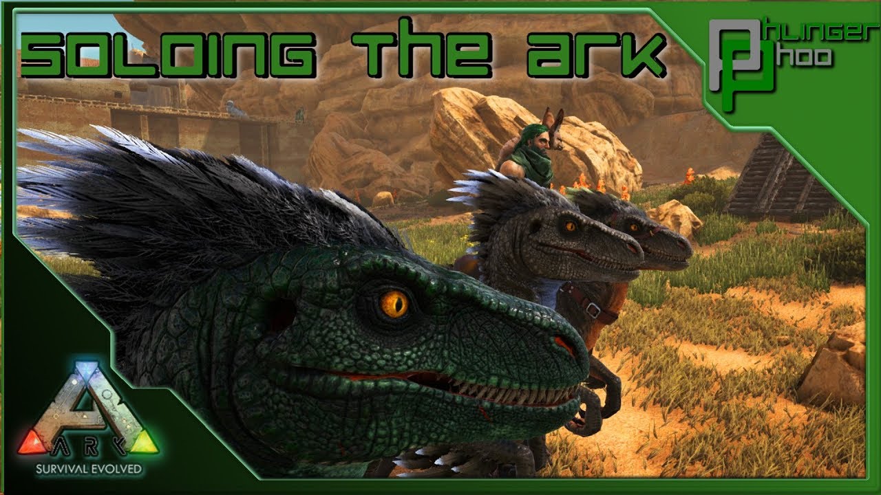 Soloing the Ark S4E104 - TLC RAPTOR PACK AND TLC PARASAUR - YouTube